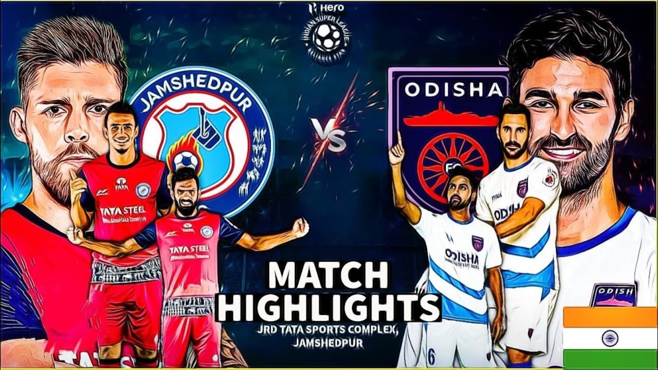 Jamshedpur FC VS Odisha FC Highlights | Indian Super League 2022-23 | Fifa 23 - YouTube