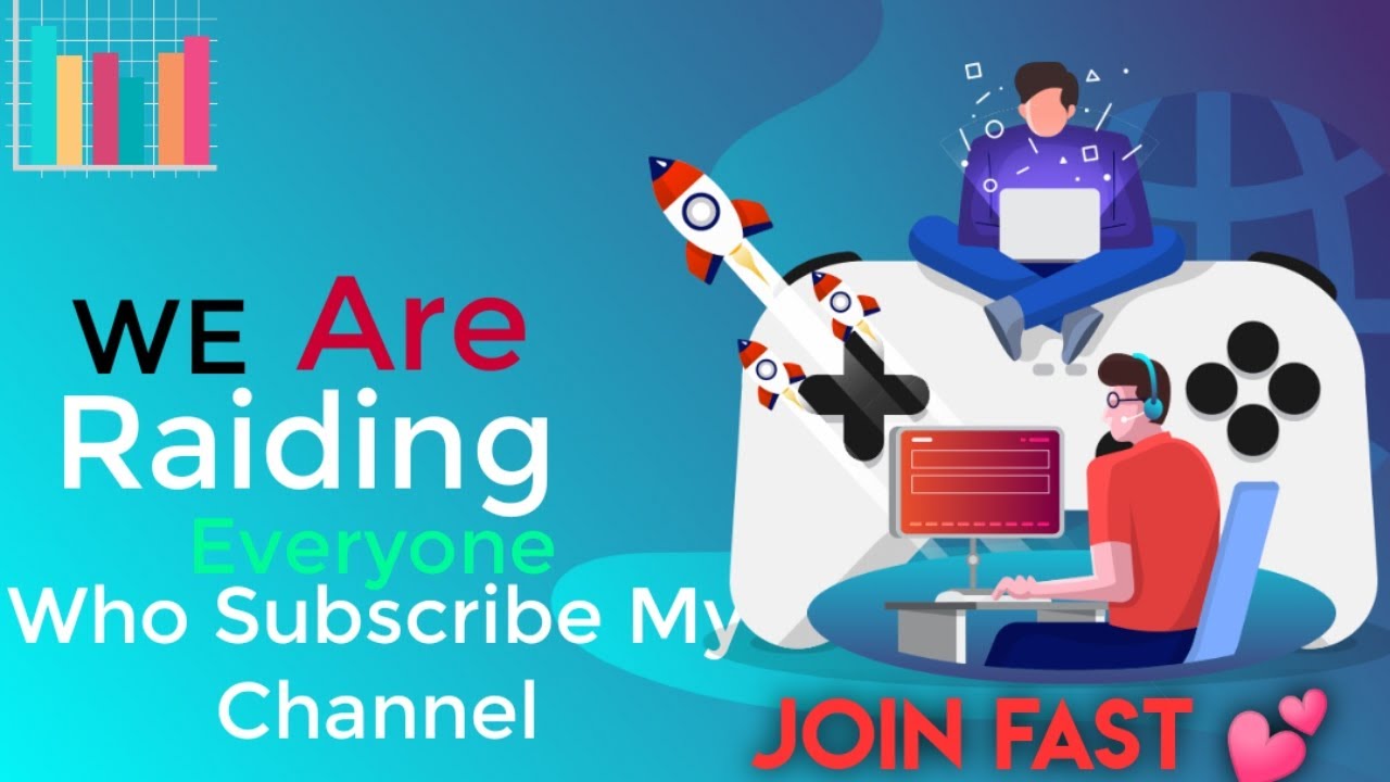 Raid On Small Youtubers #Raid #live #livestream #promotion #sub4sub ...