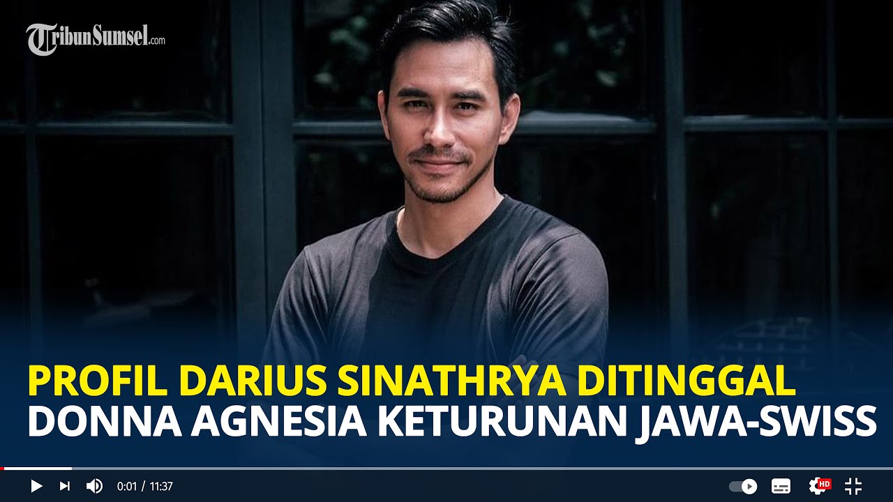 PROFIL Darius Sinathrya Ditinggal Donna Agnesia, Keturunan Jawa dan ...