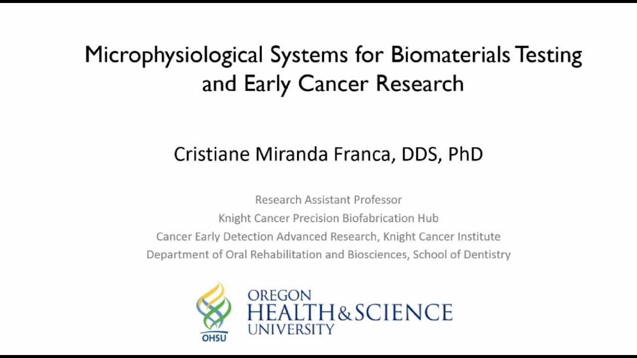 Microphysiological Systems for Biomaterials Testing and Early Cancer ...