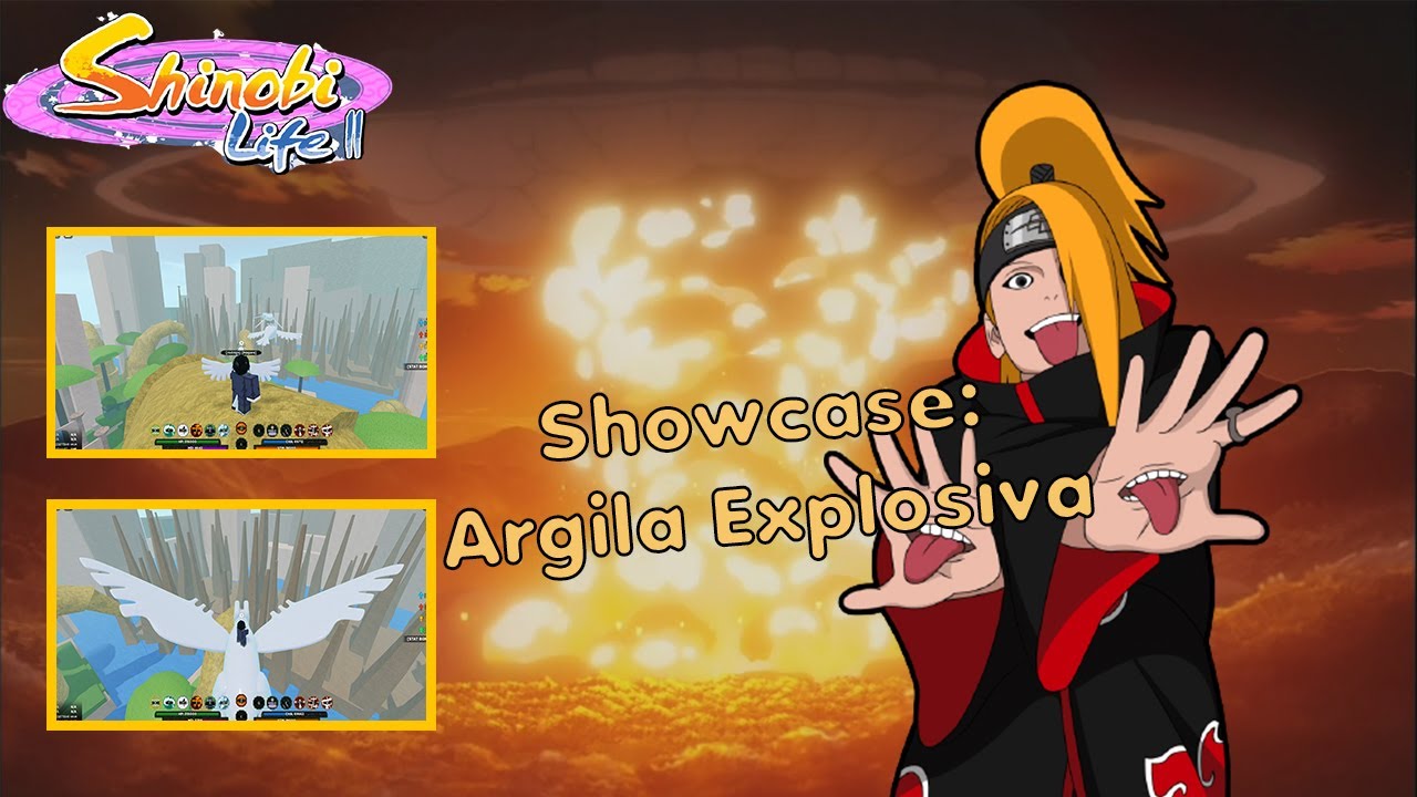 PEGUEI A NOVA E RARA KKG DO DEIDARA! | SHINOBI LIFE 2 (ROBLOX) - YouTube