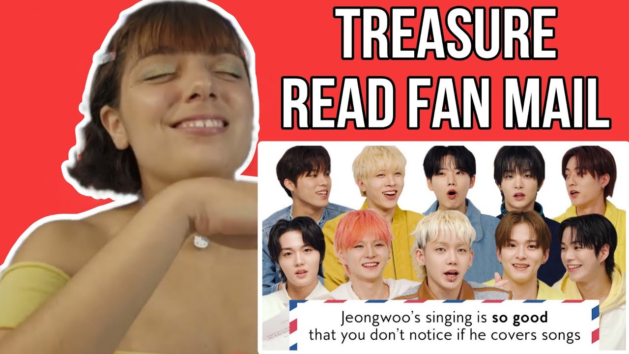 TREASURE Answers Fan Mail | InStyle | REACTION - YouTube