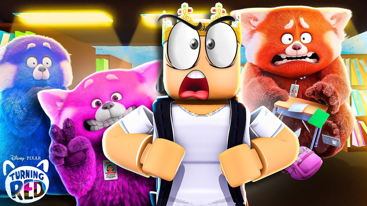 Playing The BEST TURNING RED GAMES in ROBLOX - YouTube