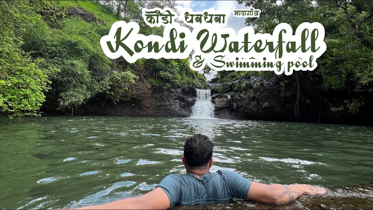 कोंडी धबधबा।Kondi Waterfall | Hidden Waterfall & N Swimming pool | Full ...