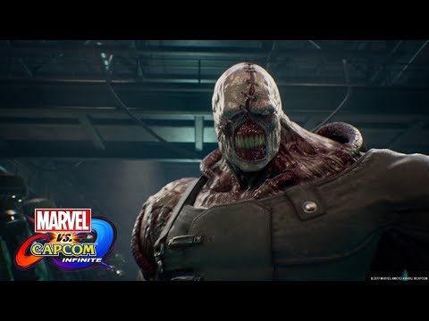Marvel Vs Capcom Infinite Story Trailer With Chris Redfield & Nemesis ...