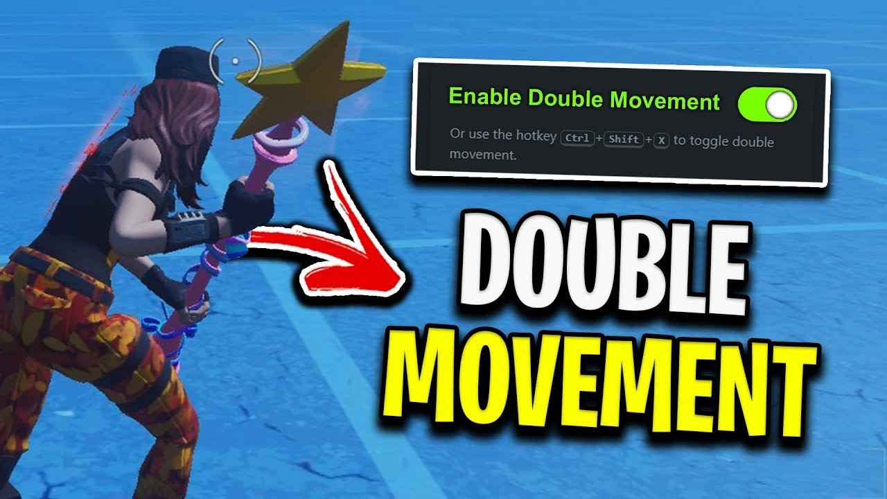 How To Get Double Movement In Fortnite! (Wooting Tutorial) - YouTube