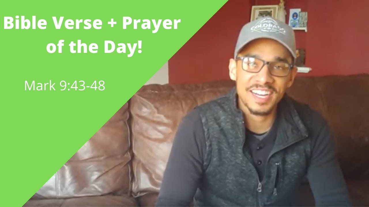 If your hand causes you to sin, cut it off | Daily Verse + Prayer Mark ...