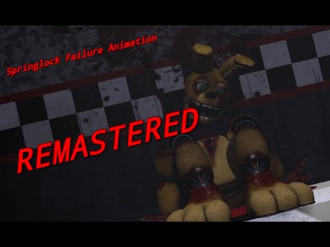 [ITP Audio] FNAF Springlock Failure remake remastered [SFM] - YouTube