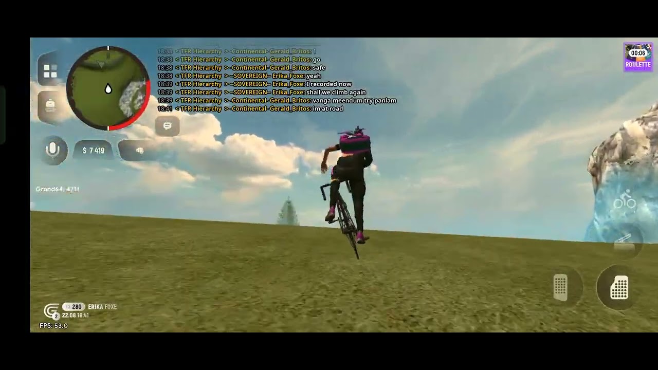 #grandmobilerp #server2 jumping from cliff with bicycle 👀🚲 - YouTube