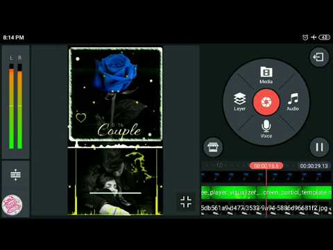 Double frame templates WhatsApp status video/Avee music player trending status video by kinemaster