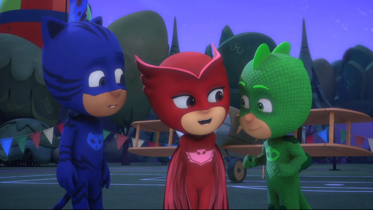パジャマスク PJ Masks Japanese | とびたて！アウレット | フルエピソード | 子供向けアニメ - YouTube