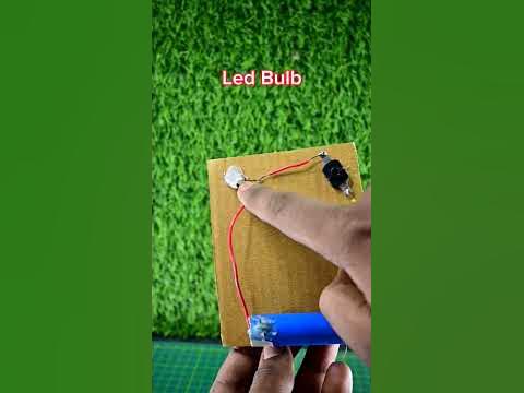 Simple Led Bulb Project For Science Exhibition - YouTube