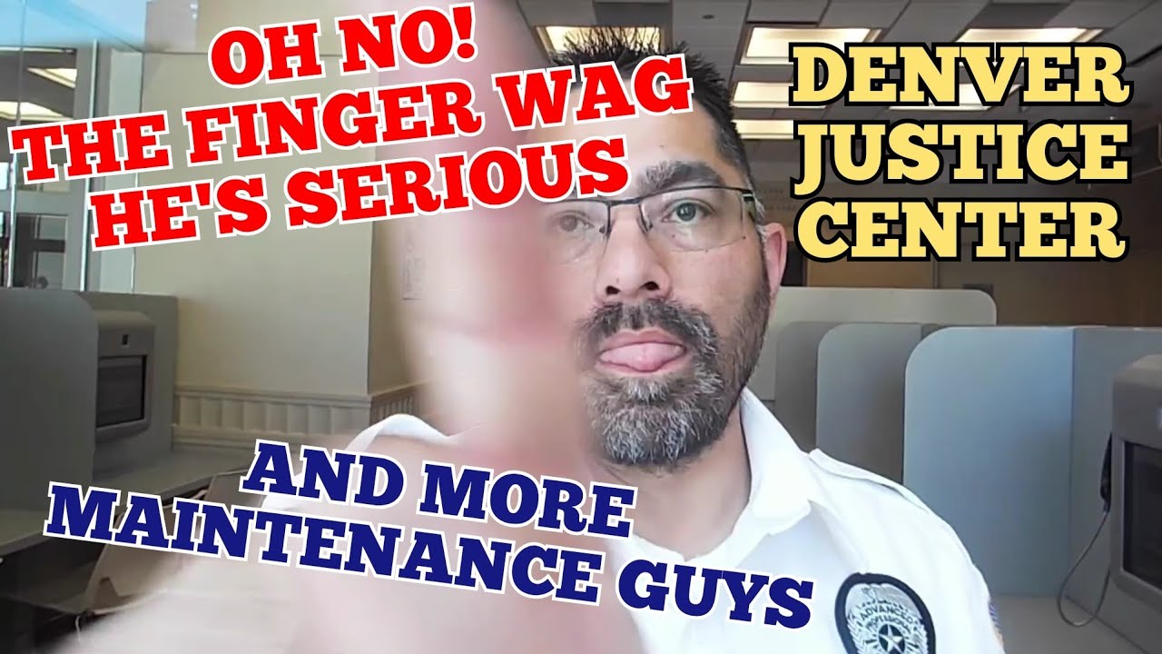 Denver Justice Center - 1st Amendment Audit - More Maintenance Guys ...