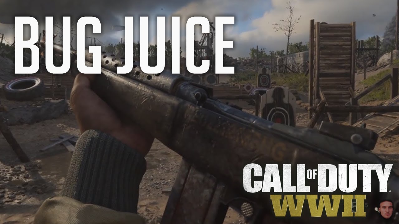 COD WWII Weapon Skins: 'Bug Juice' M1A1 Carbine - YouTube