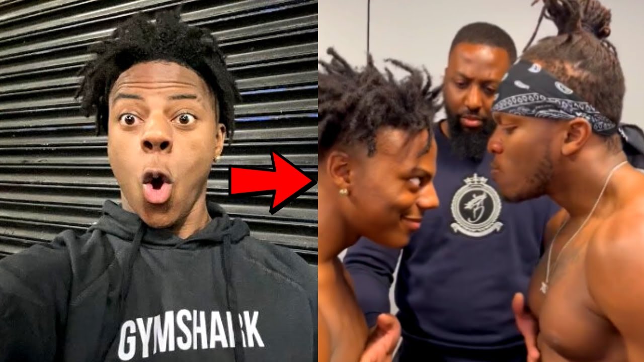 Speed Reacts To IShowSpeed vs KSI Face Off - YouTube