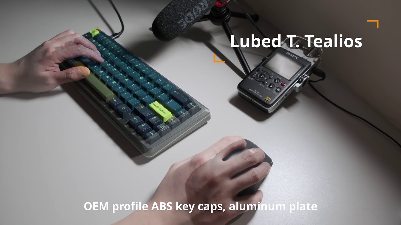 Turquois Tealios: mechanical keyboard switches sound test v.s. Gateron ...