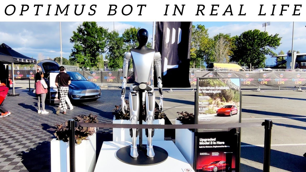 Tesla Bot| Optimus Robot Unveil | Meet In Real Life | Complete Details ...