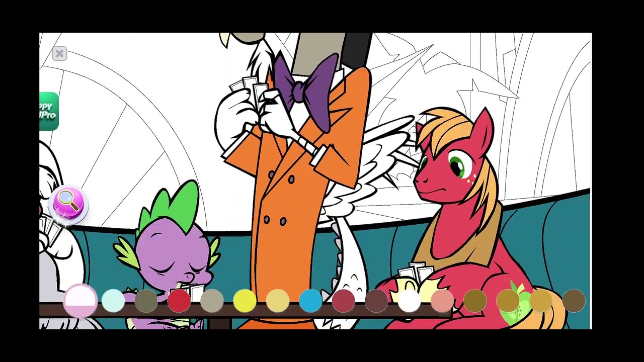My Little Pony: Color By Magic Gameplay#67 - YouTube