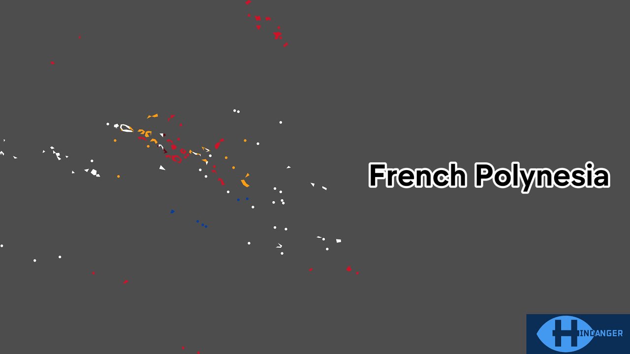The French Polynesia Administrative Divisions and Administrative Seats ...