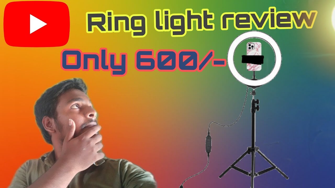 Ring light కొన్నను under 600/లో-||Ring light for YouTube☀️|Ring light ...