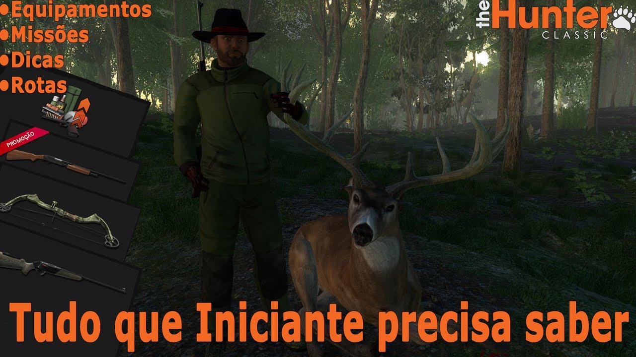 Tudo que você precisa saber para começar no The Hunter Classic - YouTube