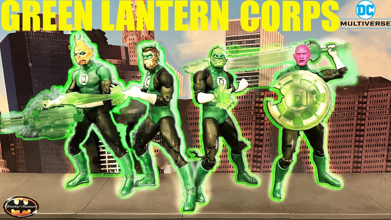 McFarlane DC Multiverse Platinum Green Lanter Corps Arkkiss Chummuck ...