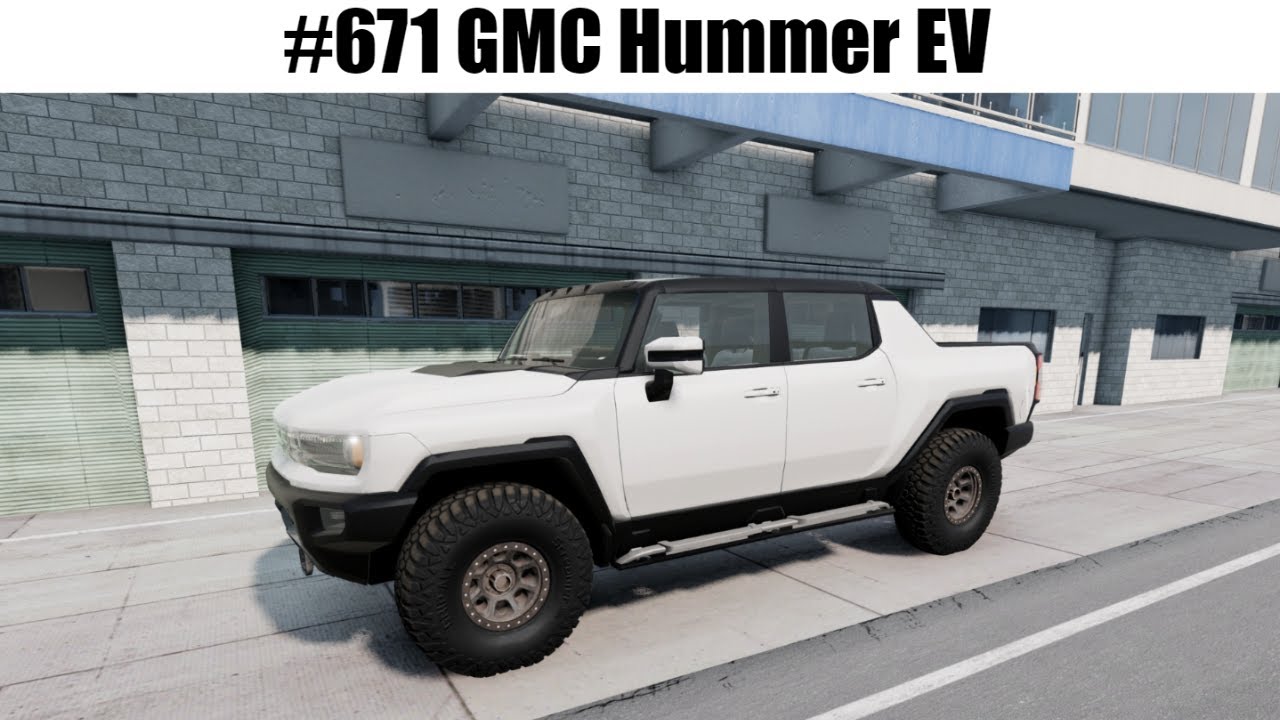 West Coast Trial: GMC Hummer EV (Beamng Drive) - YouTube