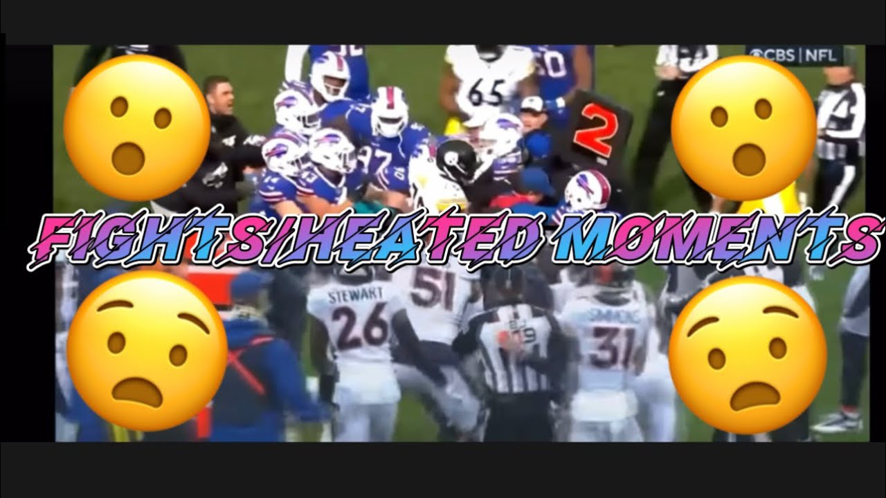 NFL Fights/Heated moments - YouTube