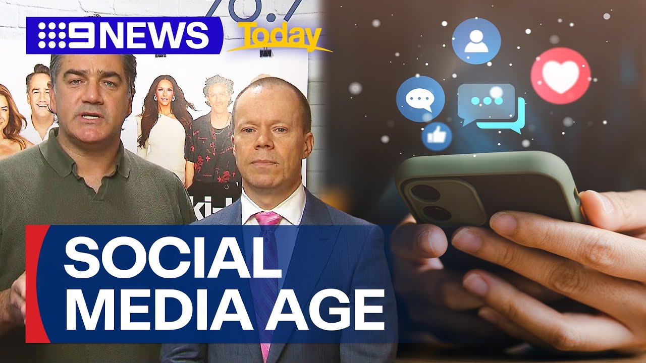Campaign to raise social media use age from 13 to 16 in NSW | 9 News ...