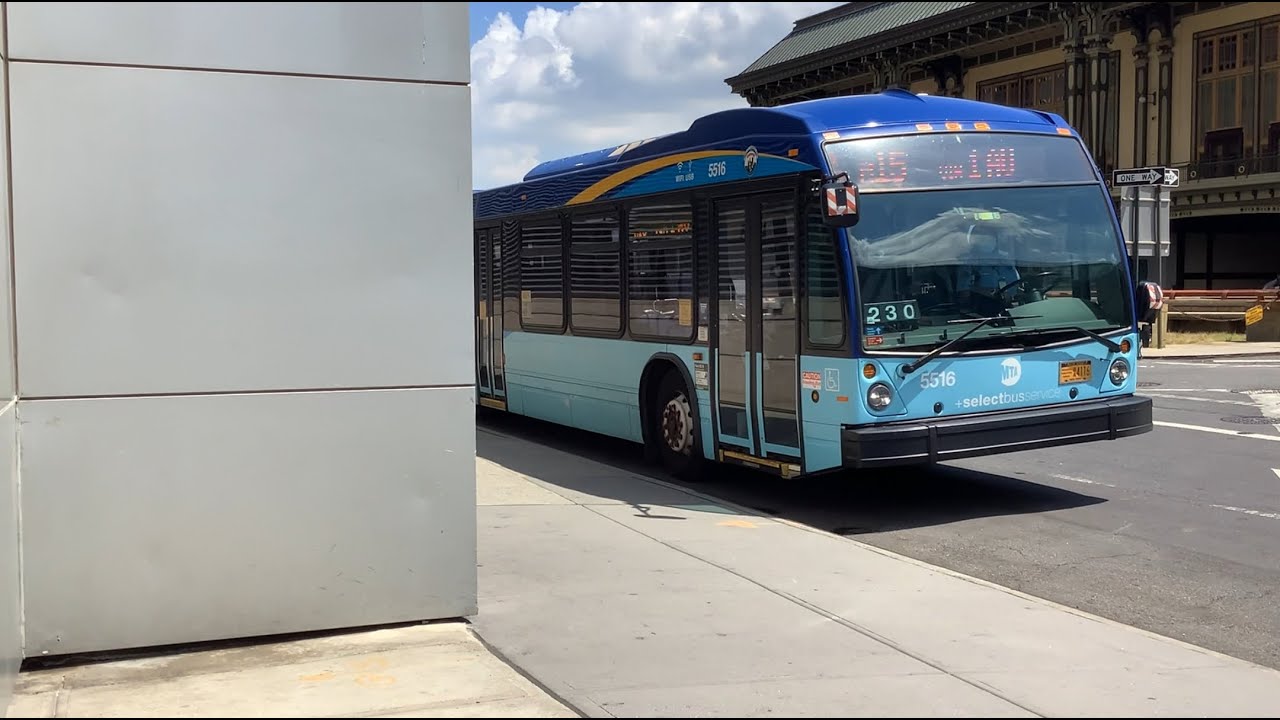 MTA NYCT Bus I 2018 NovaBus LFSA #5516 on the M15 LCL at South Street ...