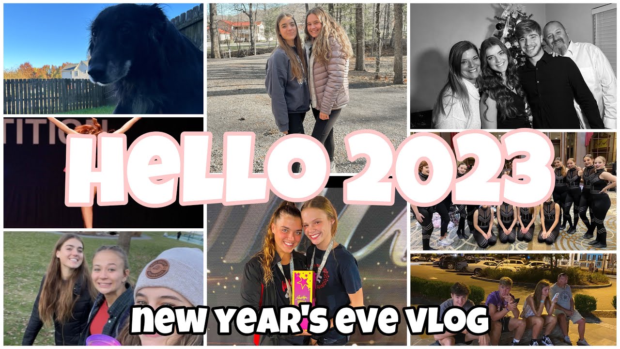 HELLO 2023 (a productive new years eve vlog) || kallie marie - YouTube