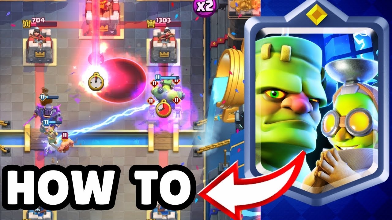 HOW TO USE GOBLINSTEIN! BEST DECKS AND STRATEGY! - CLASH ROYALE UPDATE - YouTube
