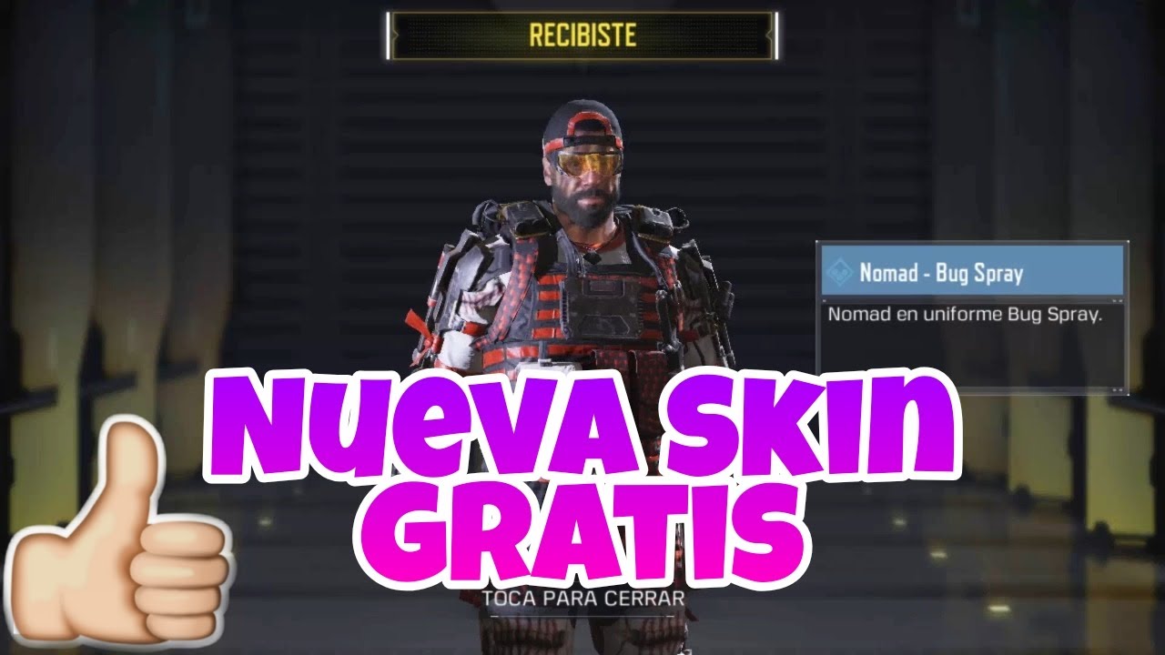 Nueva SKIN Gratis Nomad - Bug Spray COD MOBILE Call Of Duty Mobile ...