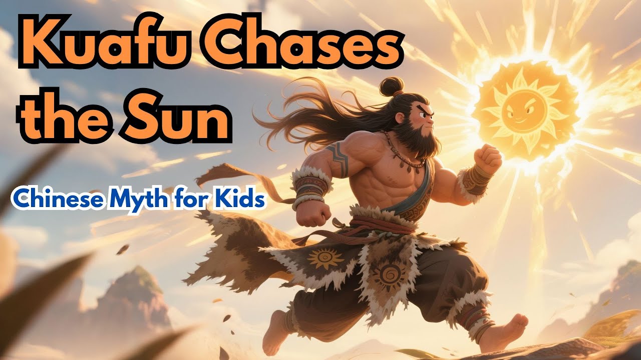 Kuafu Chases the Sun | Classic Chinese Myth Retold for Kids 🌞 ...