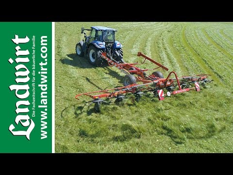 Gezogener Kreiselheuer SIP Spider 900/8 T im Test | landwirt.com
