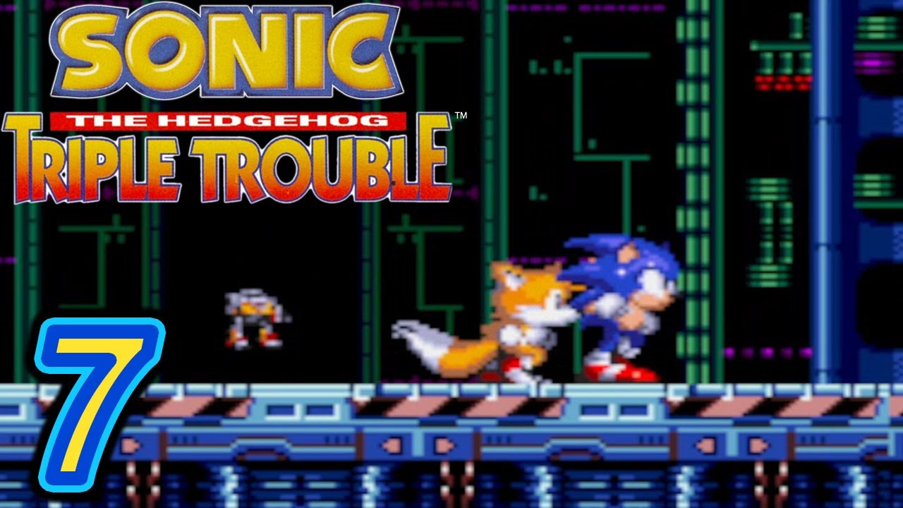 ATOMIC DESTROYER SHOWDOWN | Sonic Triple Trouble 16-Bit Let's Play ...