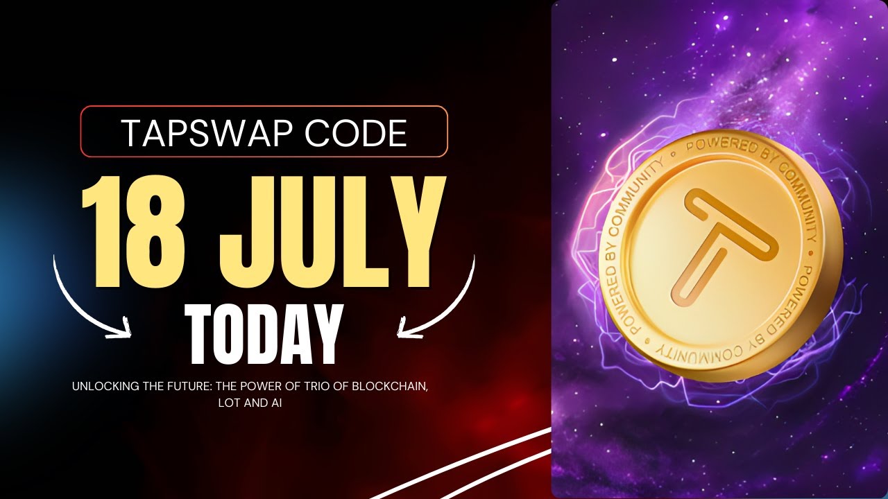 Tapswap Code 18 July Today | Unlocking the future: The power of trio of ...