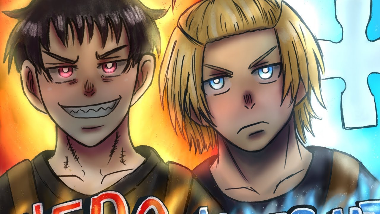 Drawing Fire Force Characters | Shinra and Arthur - YouTube