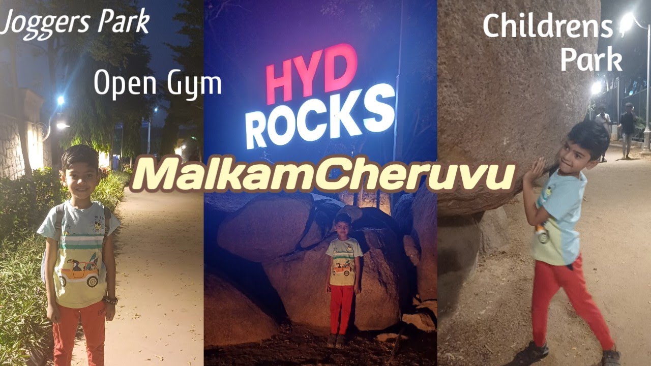 An evening at Malkam Cheruvu Park ll Places to visit in Hyderabad ll ...