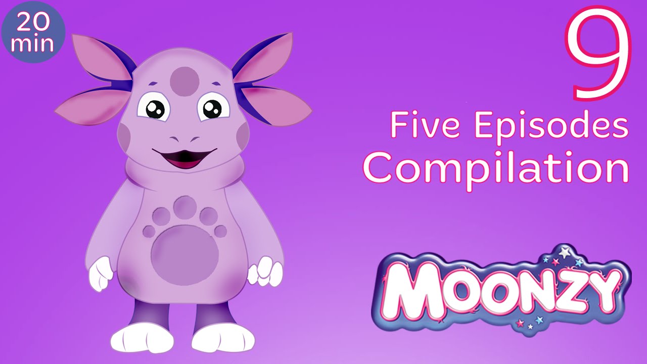 MOONZY (Luntik) - Moonzy Compilation, Session 9 (Five Full episodes ...