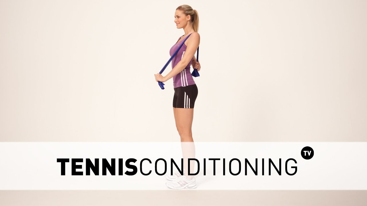 Shoulder Stretch For Internal Rotators | Tennis Conditioning - YouTube