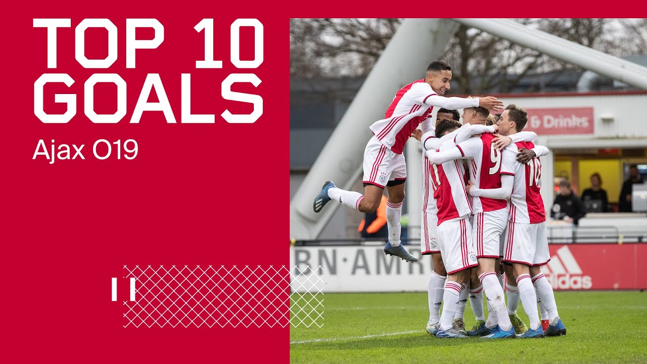 TOP 10 GOALS - Ajax O19 2019/2020 - YouTube