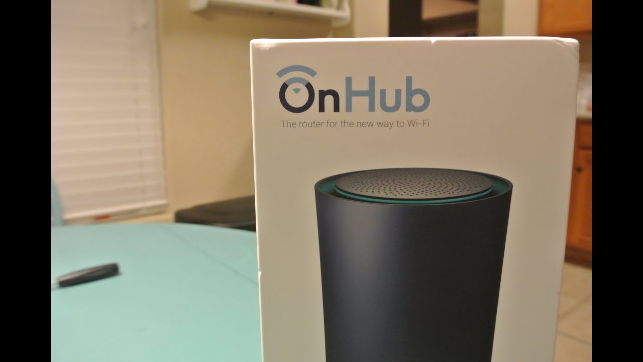 Google OnHub Wireless Router Unboxing and Quick Look - YouTube