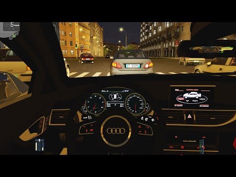 City Car Driving - Audi RS7 | Night Drive
