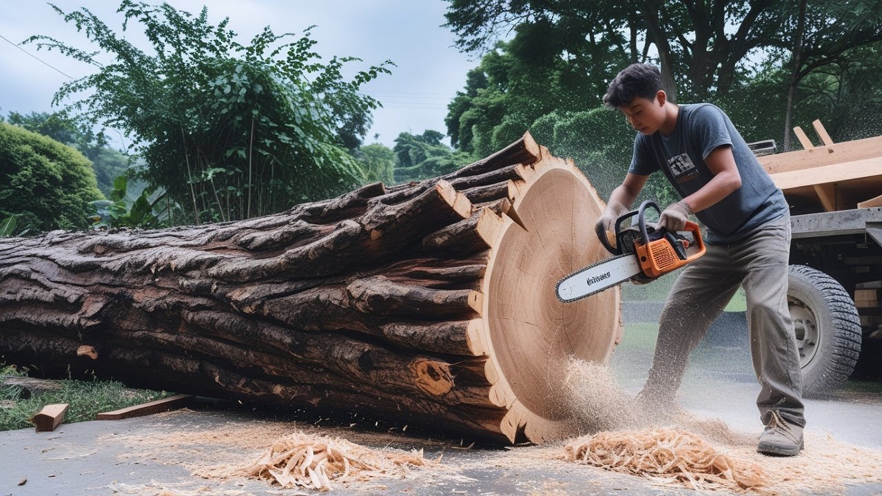 From Rotting Stump to Stunning Table: A True Woodworking Miracle - YouTube