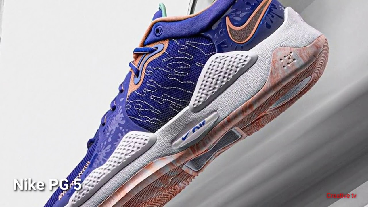 Upcoming Nike PG 5 In Purple And Orange Revealed l Creative tv - YouTube