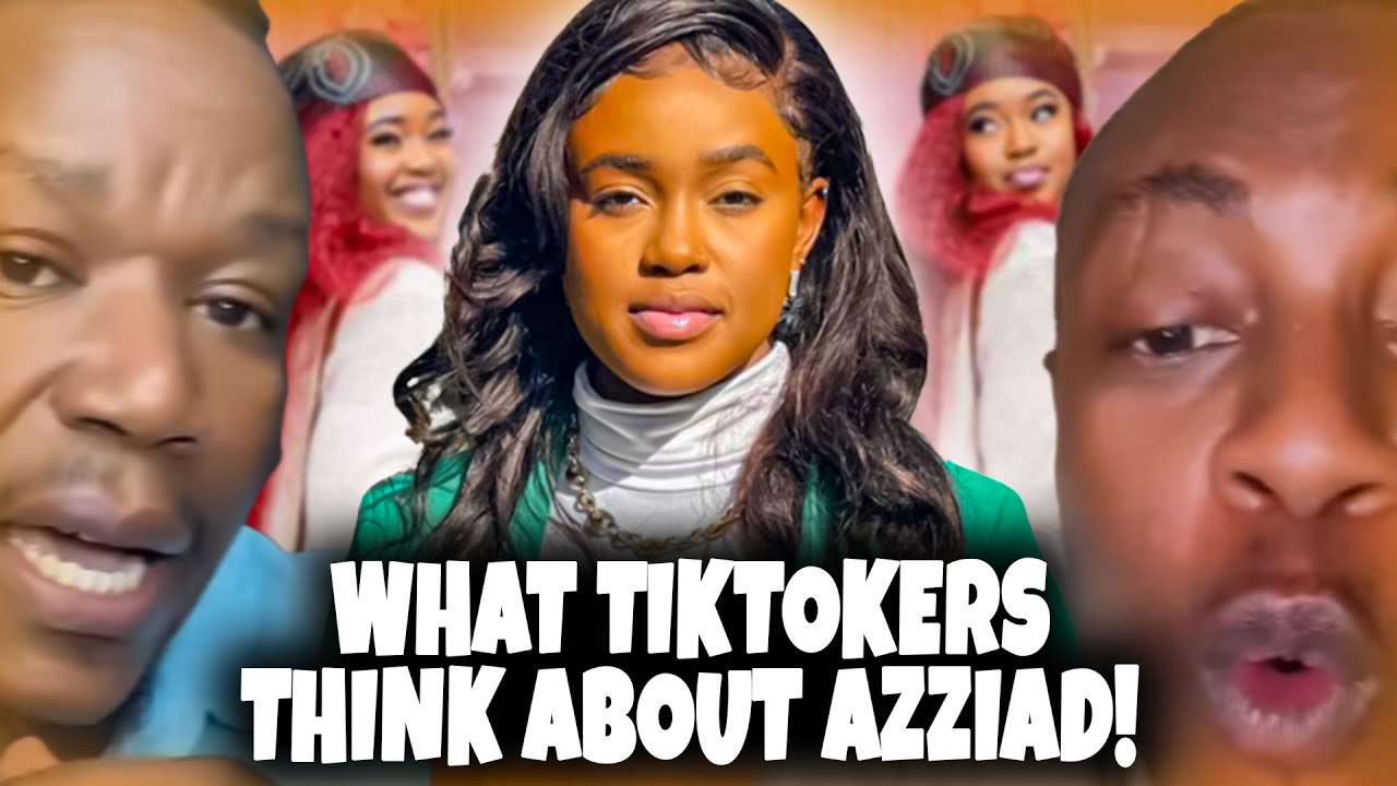 TIKTOKERS REACTION TO AZZIAD NASENYA TRENDING STORY - YouTube