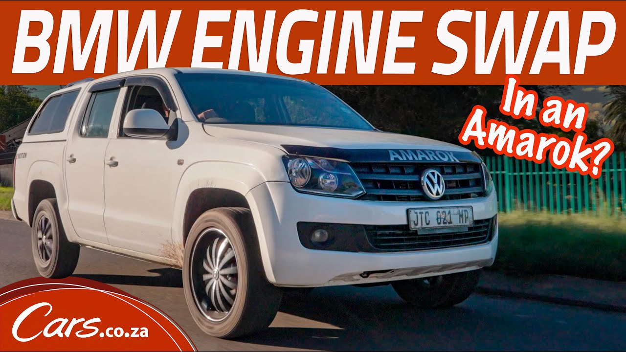 VW Amarok with a BMW Straight 6 engine swap - YouTube