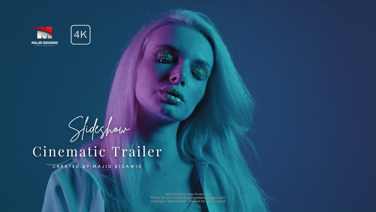 Slideshow Cinematic Trailer. V2 4K template Official video - YouTube