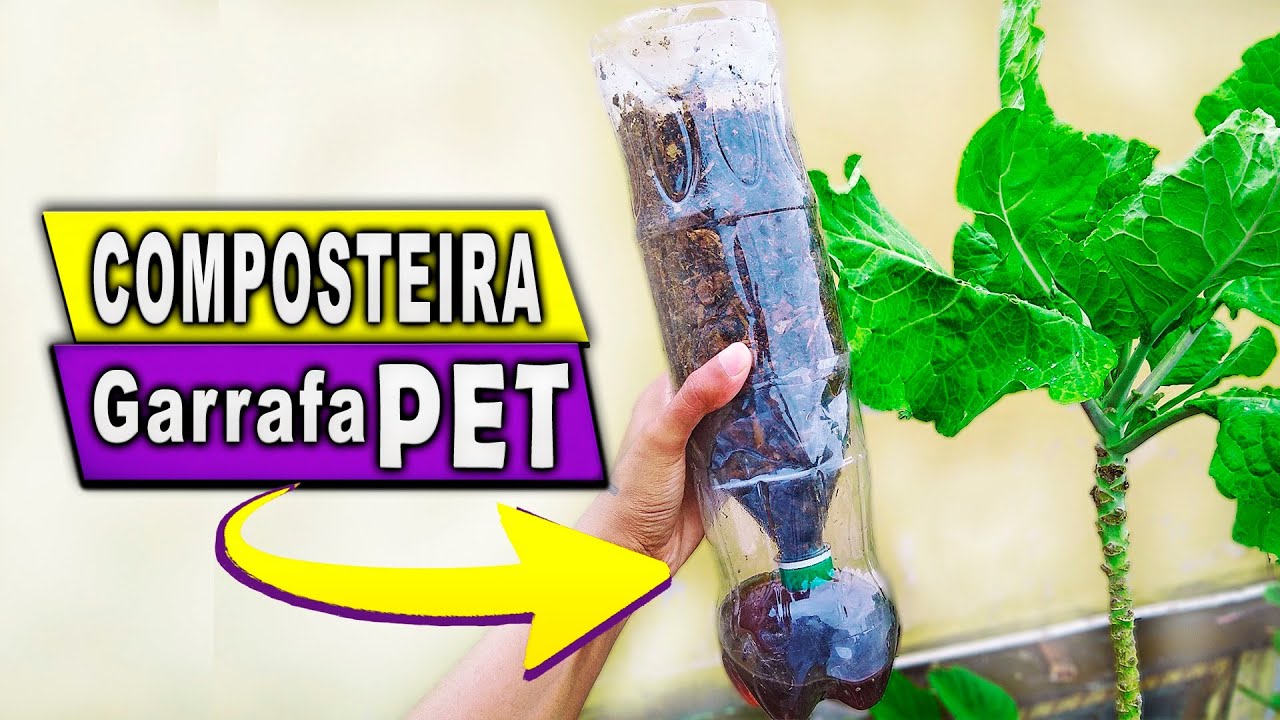 Composteira De Garrafa Pet - RETOEDU